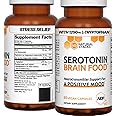 Amazon.com: NATURAL STACKS Serotonin Brain Food w/L-Tryptophan & Rhodiola Rosea - Mood Support ...