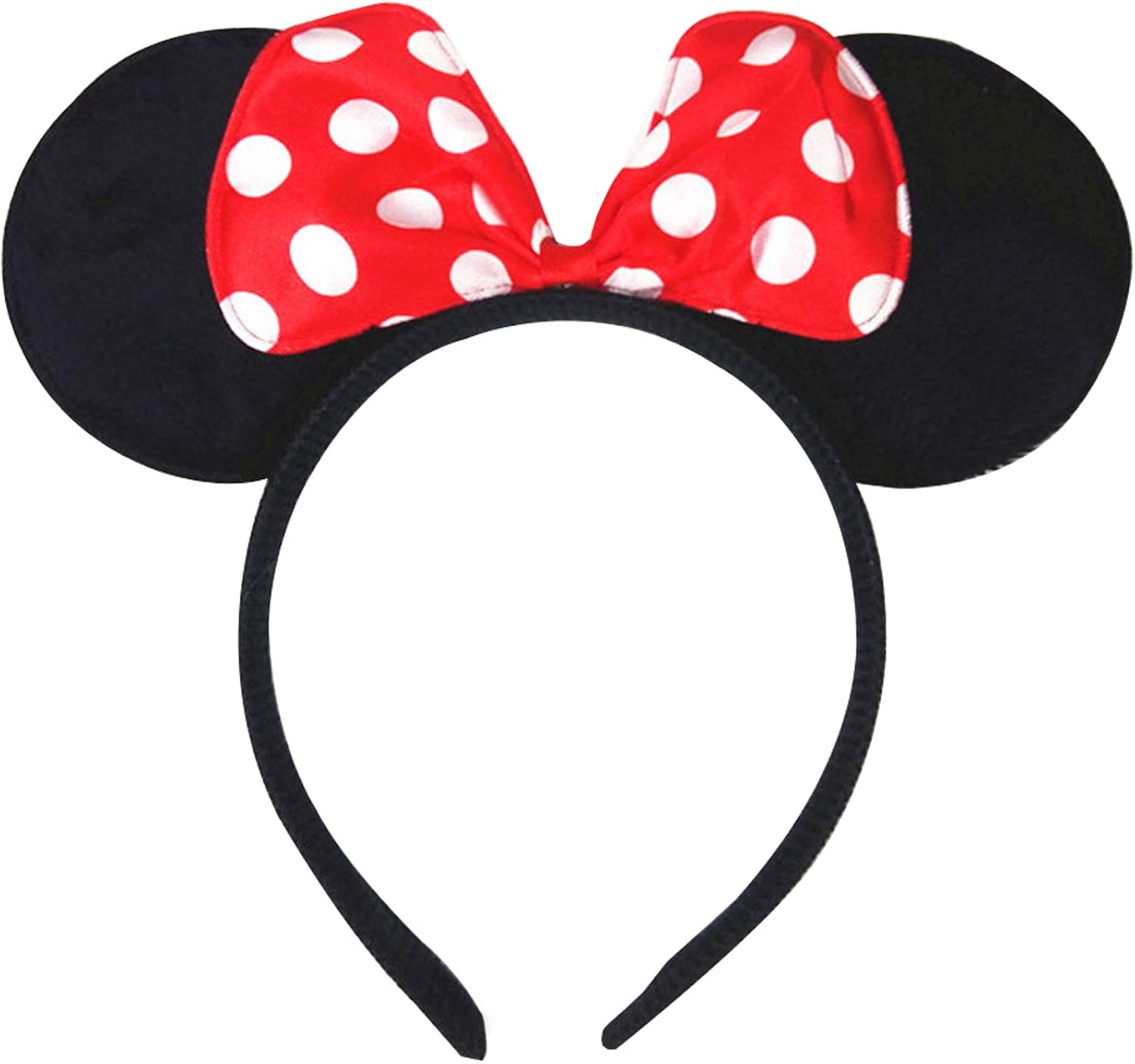 TRIXES Orejas de ratón de Dibujos Animados en Diadema con Lazo de satén ...