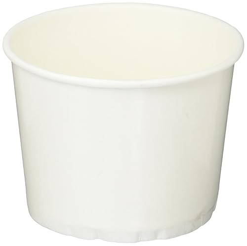 12 oz Paper Ice Cream Cups (50, White) in Saudi Arabia | Whizz Cups