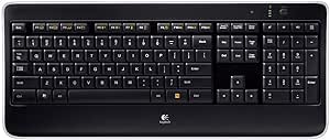 Amazon.com: Logitech Wireless Illuminated Keyboard K800 : Electronics