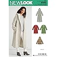 Amazon.com: New Look UN6585ANew Look Pattern 6585 Misses' Coat with ...
