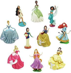 Amazon.com: Disney Princess Deluxe Figurine Play Set : Toys & Games