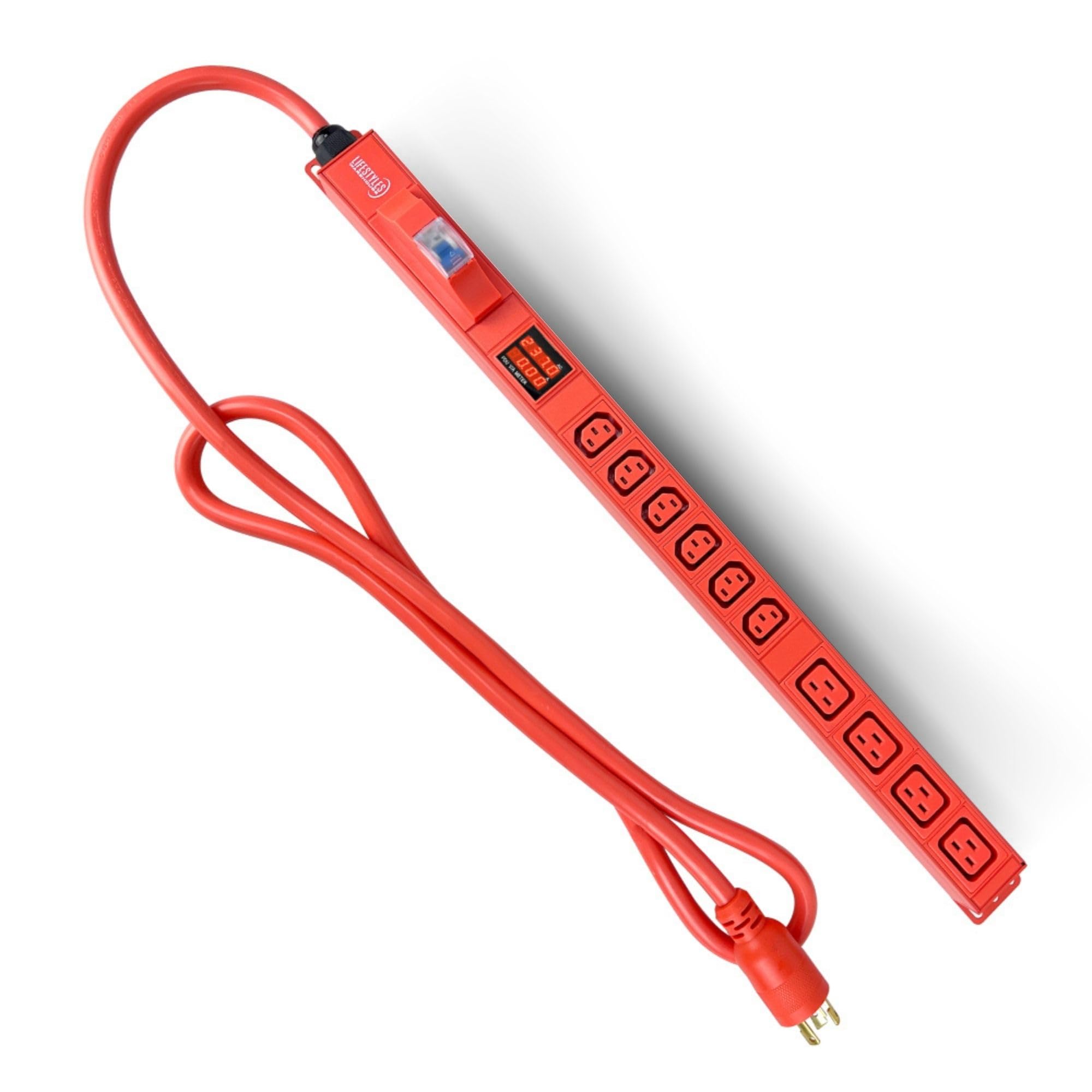 Mua PDU 240V Power Strip with 6 -C13 & 4- C19 Outlets, 30 Amp, Rack ...