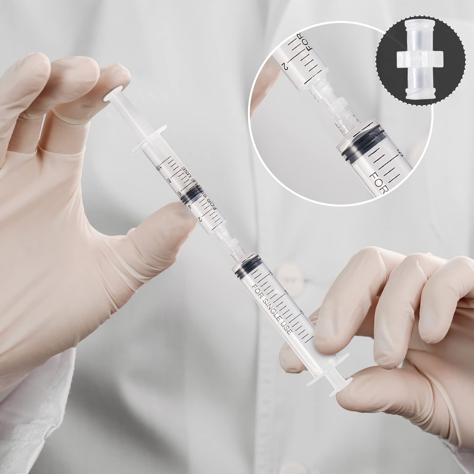 Mua 15 Pcs Syringe Adaptor Lock Female Syringe to Syringe Transfer ...