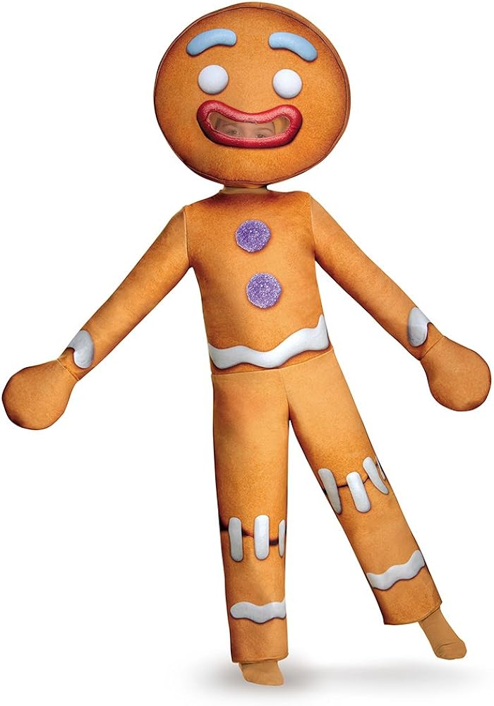 Shrek's Gingy Deluxe Costume for Kids: Amazon.co.uk: Clothing
