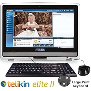 Amazon.com: Telikin Elite II - 22" Touchscreen Computer - Black ...