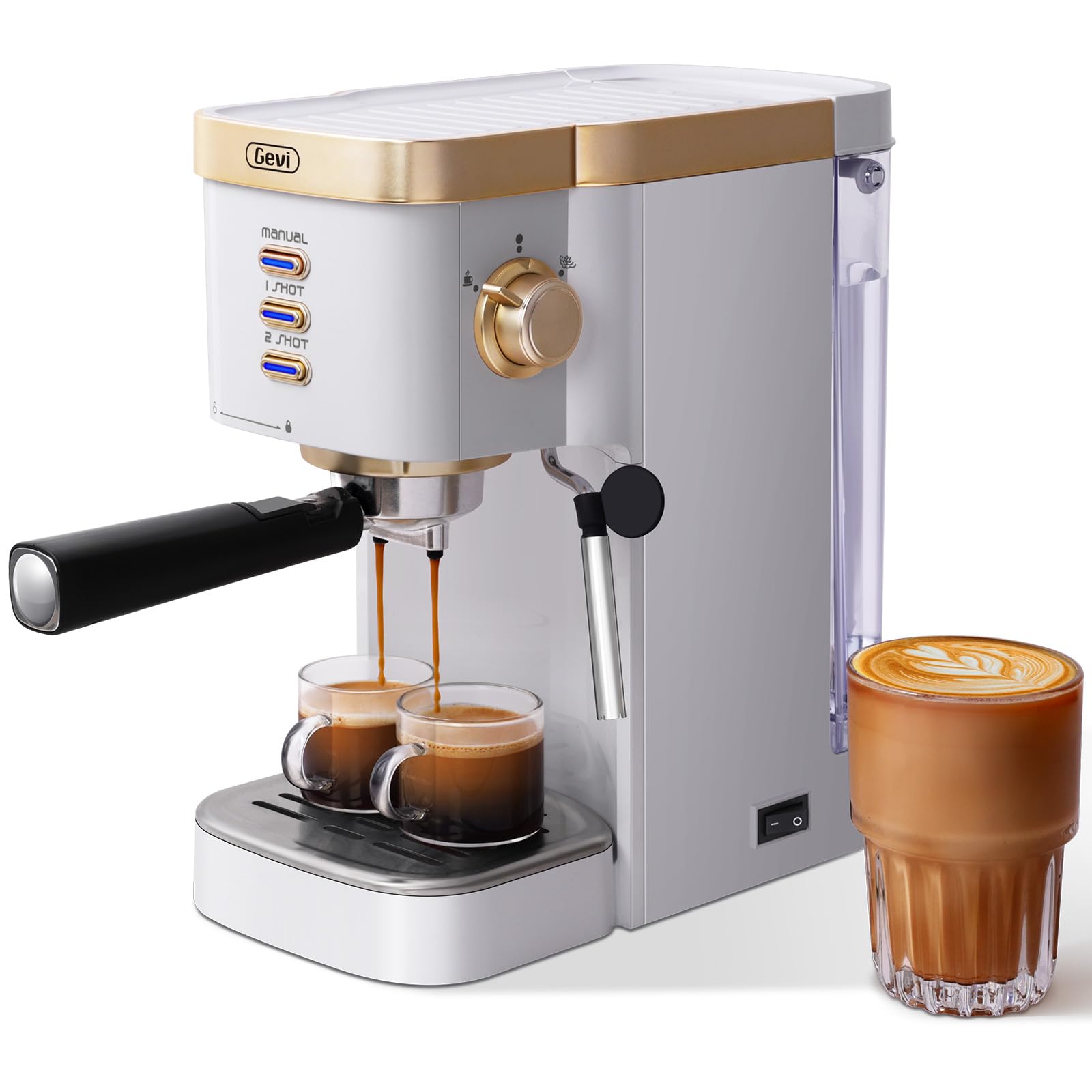 Mua Gevi Espresso Machine 20 Bar High Pressure,Compact Espresso ...