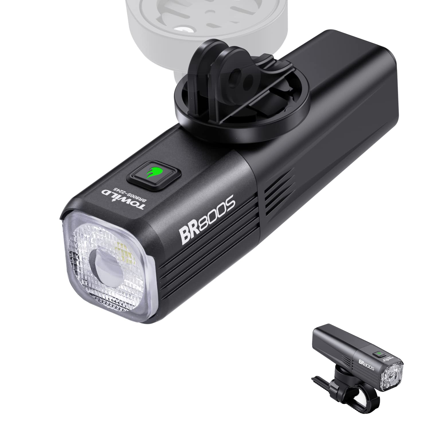 TOWILD BR800S Bike Lights,800 Lumen Lightweight Bike Front Light ...