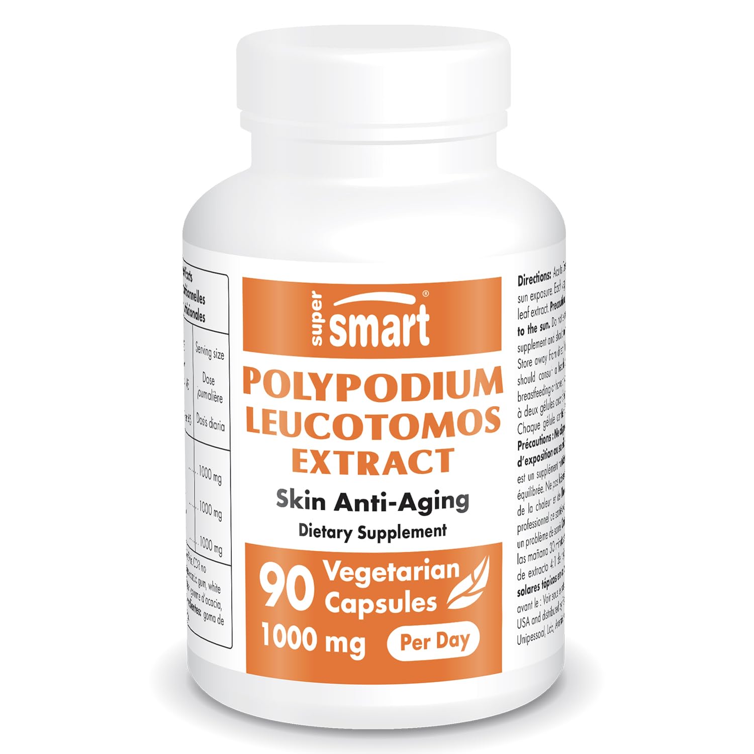 Mua Supersmart Polypodium Leucotomos Extract 1000mg per Day (Fern ...