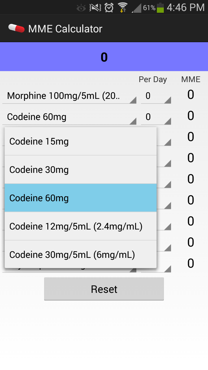 Morphine Equivalent Calculator:Amazon.co.uk:Appstore for Android