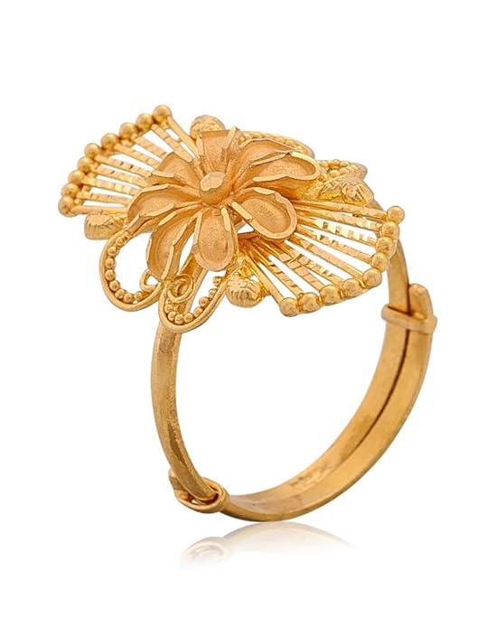 Buy Senco Gold Aura Collection 22k Yellow Gold Ring at Amazon.in