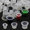 Amazon.com: Jconly Ink Caps - 300Pcs Mixed Disposable Plastic Pigment ...