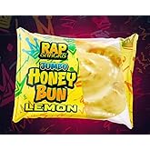Amazon.com : Rap Jumbo Honey Bun, Glazed Flavor, Sweet Pastry Snack 4 ...