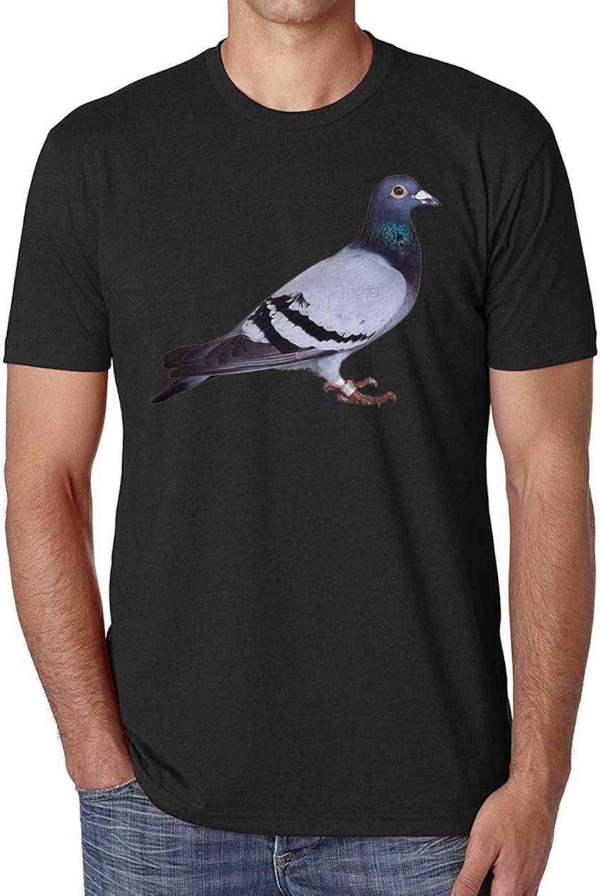 Nothingtowear Men's Beautiful Pigeon T-Shirt : Amazon.co.uk: Clothing