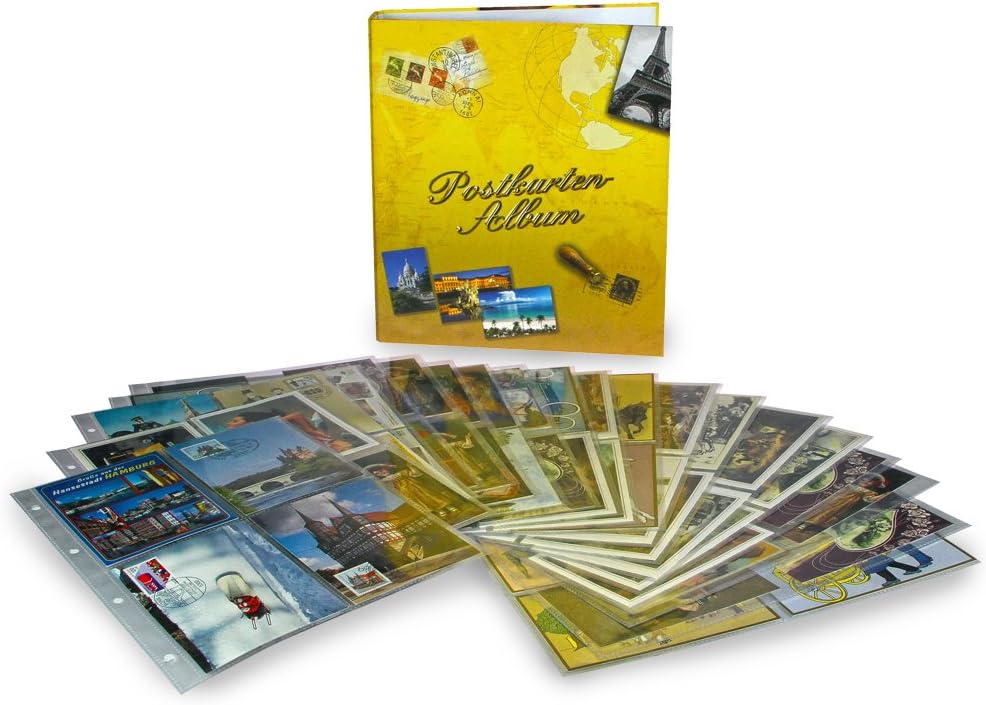 Safe Albums Postcard Album for up to 160 Postcards: Amazon.co.uk ...