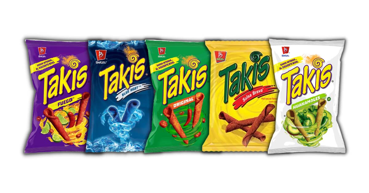Mua Barcel Takis Chips Variety Flavor Pack (Takis Mexico Imported ...