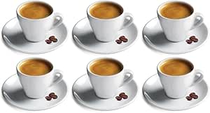 Amazon.com | Cuisinox Espresso Cup, Set of 6: Drinkware Cups With ...