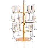 Amazon.com | Cocktail Tree Stand, Wine Glass Flight Tasting Display For ...