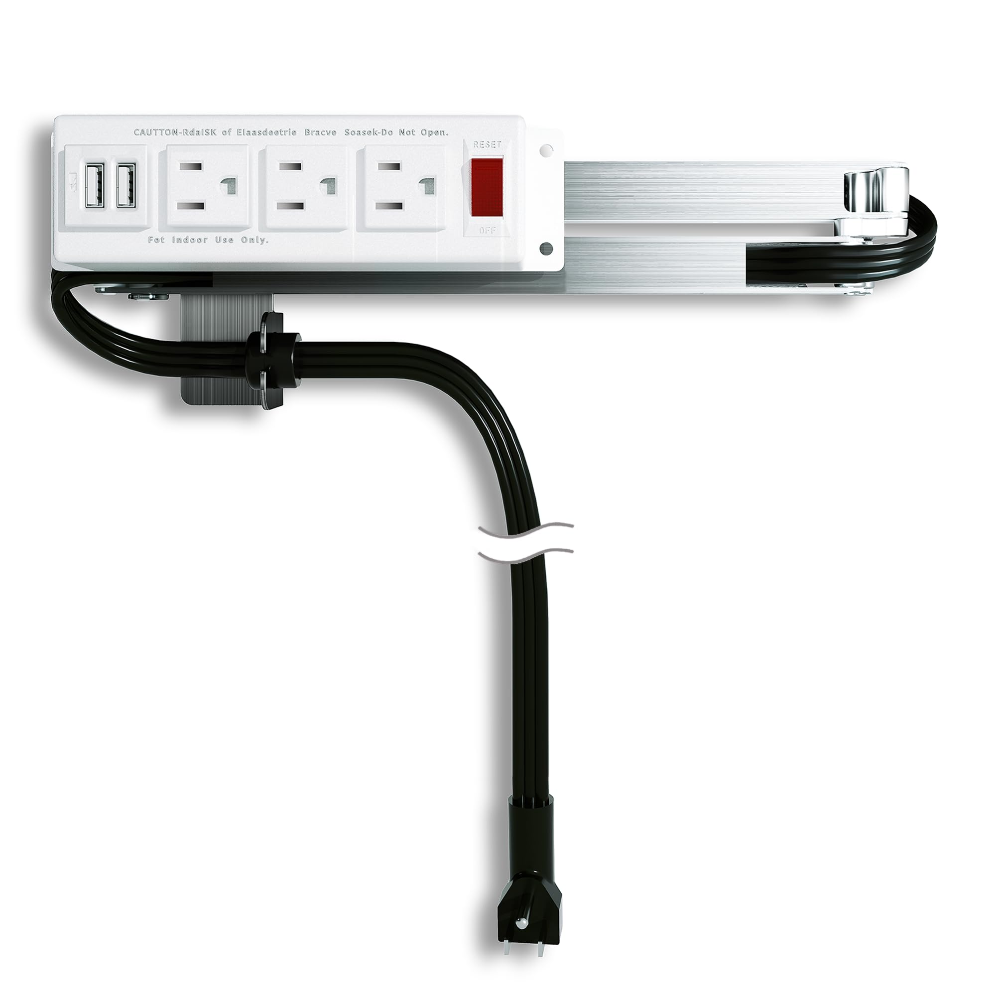 Drawer Outlet Kit with QC18W USB-A Fast Charging Station(2), AC(TR ...