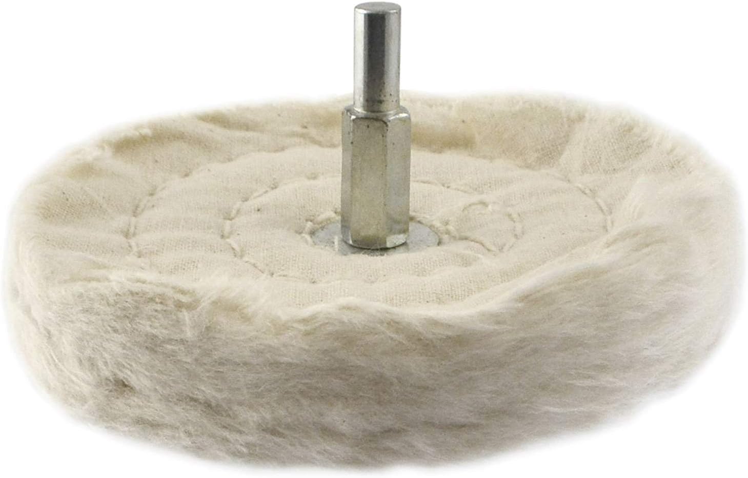 100mm 4" Soft Polishing Buffing Mop Cleaning Wheel Bench Grinder TE315 ...