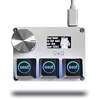 Amazon.com: BTXETUEL SayoDevice O3C++ OSU Keyboard Rapid Trigger Hall ...