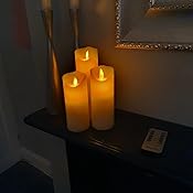 Led Candles, Flameless Candles, 5.5"/6"/6.5"/7"/8"Set of 5 Flameless ...