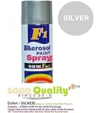 Abro Colour Spray Paint (400ml, Silver): Amazon.in: Car & Motorbike