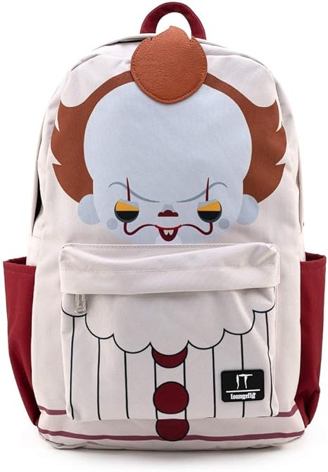 Amazon.com | Pennywise Chibi Loungefly Cosplay Nylon Backpack Standard ...