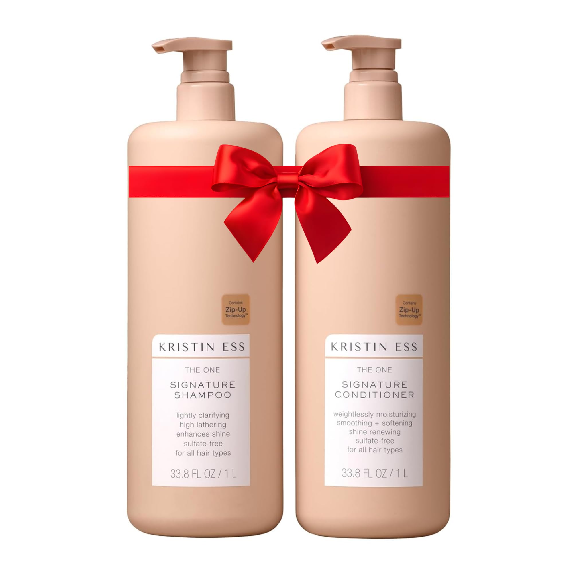 Kristin Ess Signature Shampoo and Conditioner Set with Pumps | Daily ...