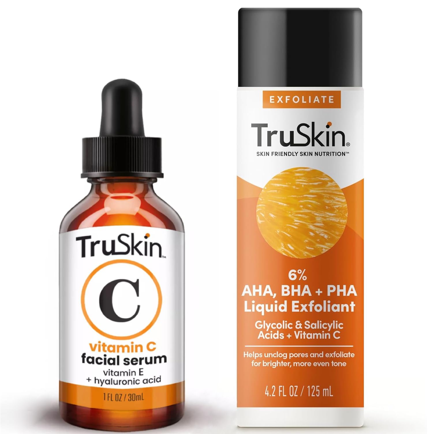 Mua Vitamin C Serum & Liquid Exfoliant Duo – Vitamin C Face Serum 1oz ...