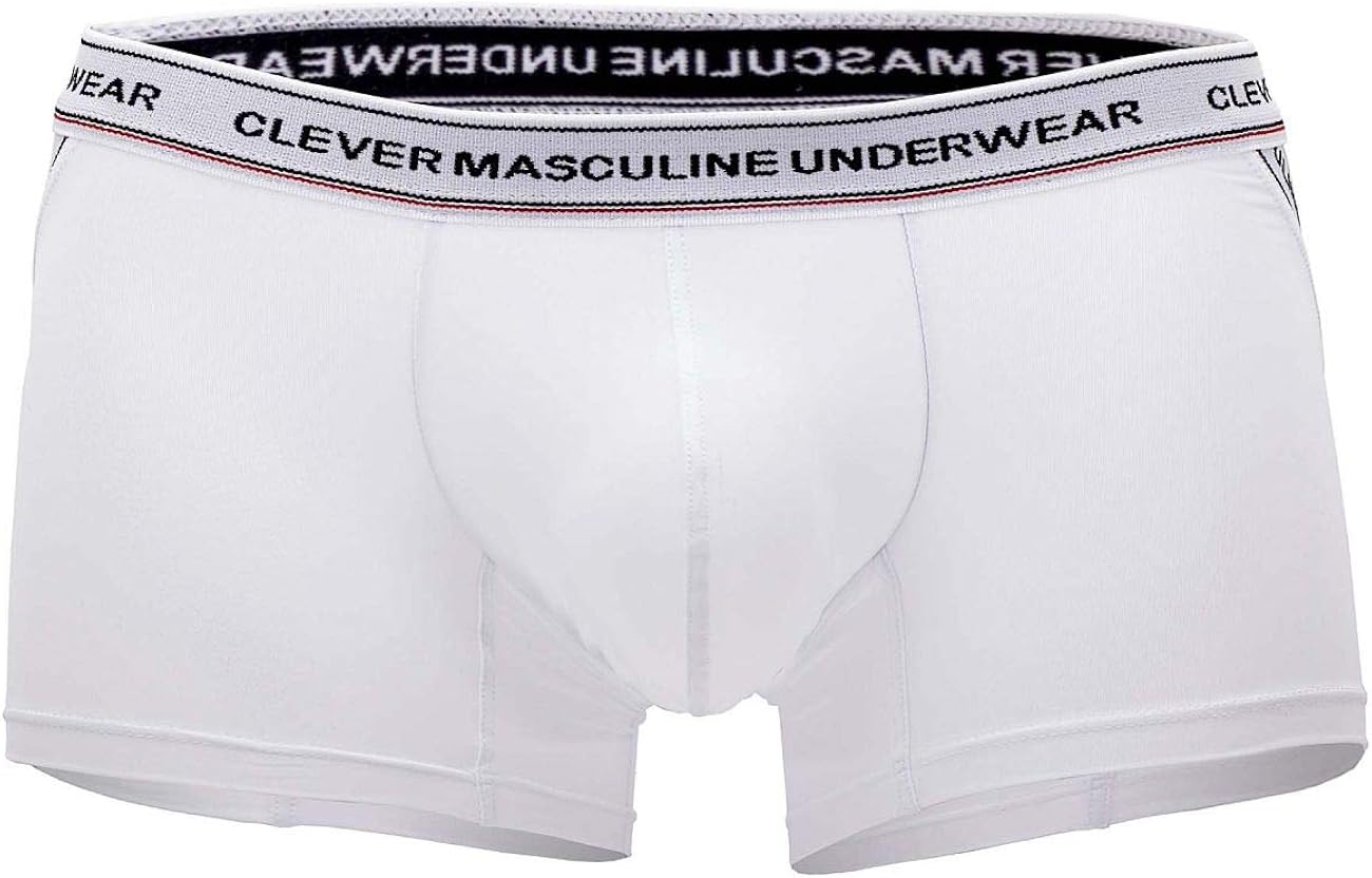 Clever Moda Boxer Kalderash Weiss Unterwäsche für Herren: Amazon.de ...