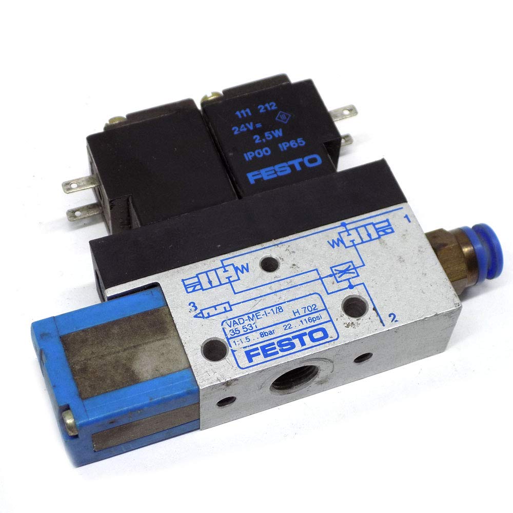 Festo 35531 generador de vacío, modelo VAD-ME-I-1/8: Amazon.es: Industria, empresas y ciencia