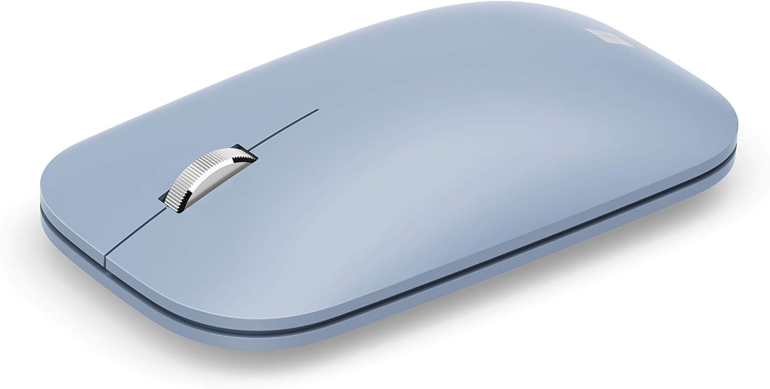 Microsoft Modern Mobile Bluetooth Mouse - Pastel Blue: Amazon.co.uk ...