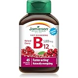 Jamieson Vitamin B12 1,000 mcg (Methylcobalamin) Sublingual Tablets ...