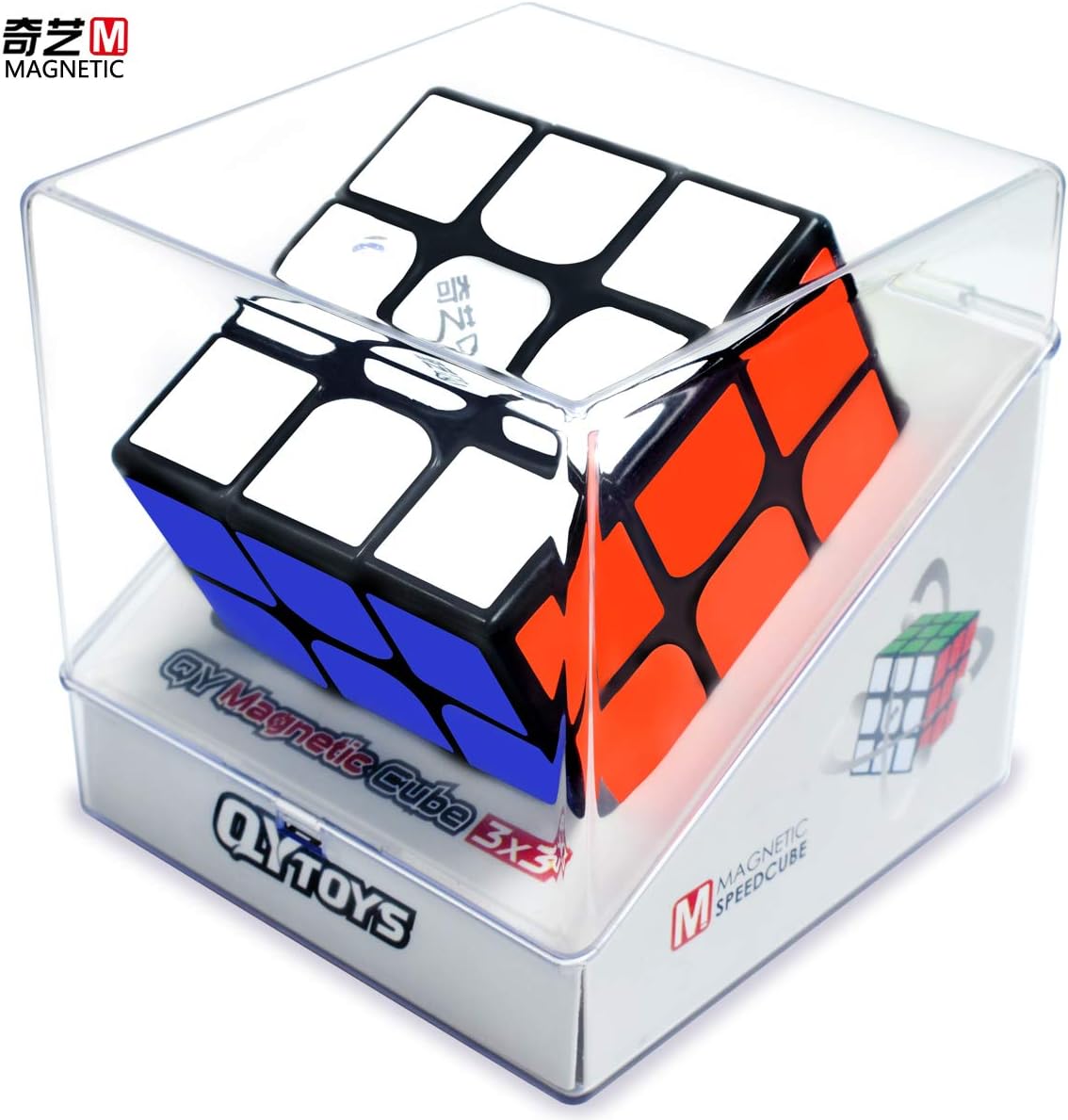 QY TOYS M Series 3×3 Speed Magic Cube Smooth Stickers Magic Cube Twist ...