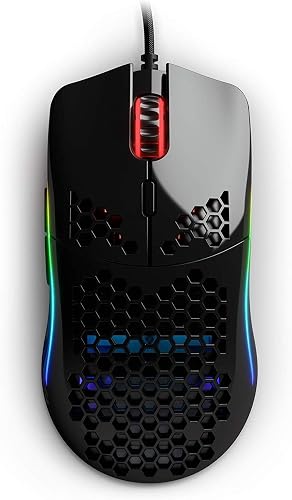 Glorious Model O (Glossy Black) | The world Lightest RGB Gaming Mouse ...