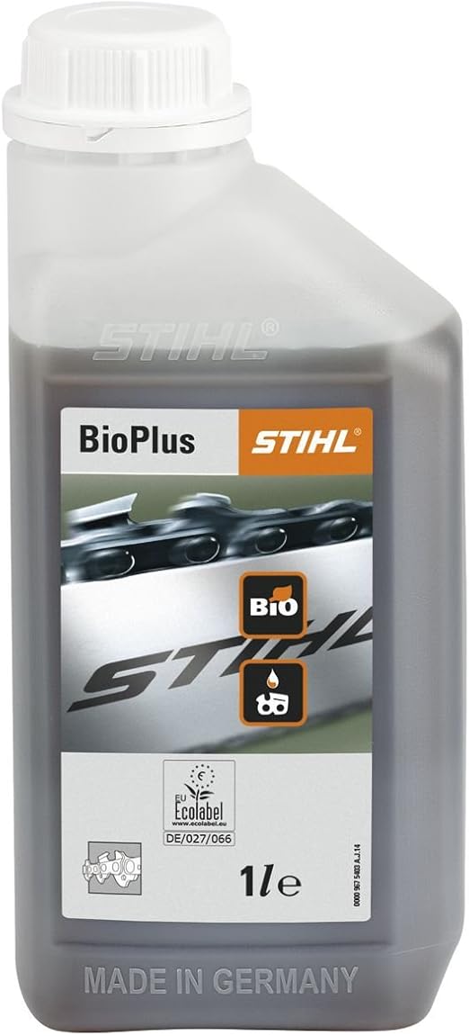 STIHL 7815163001 Bio Plus Sägekettenöl, 1 L Flasche: Amazon.de: Baumarkt