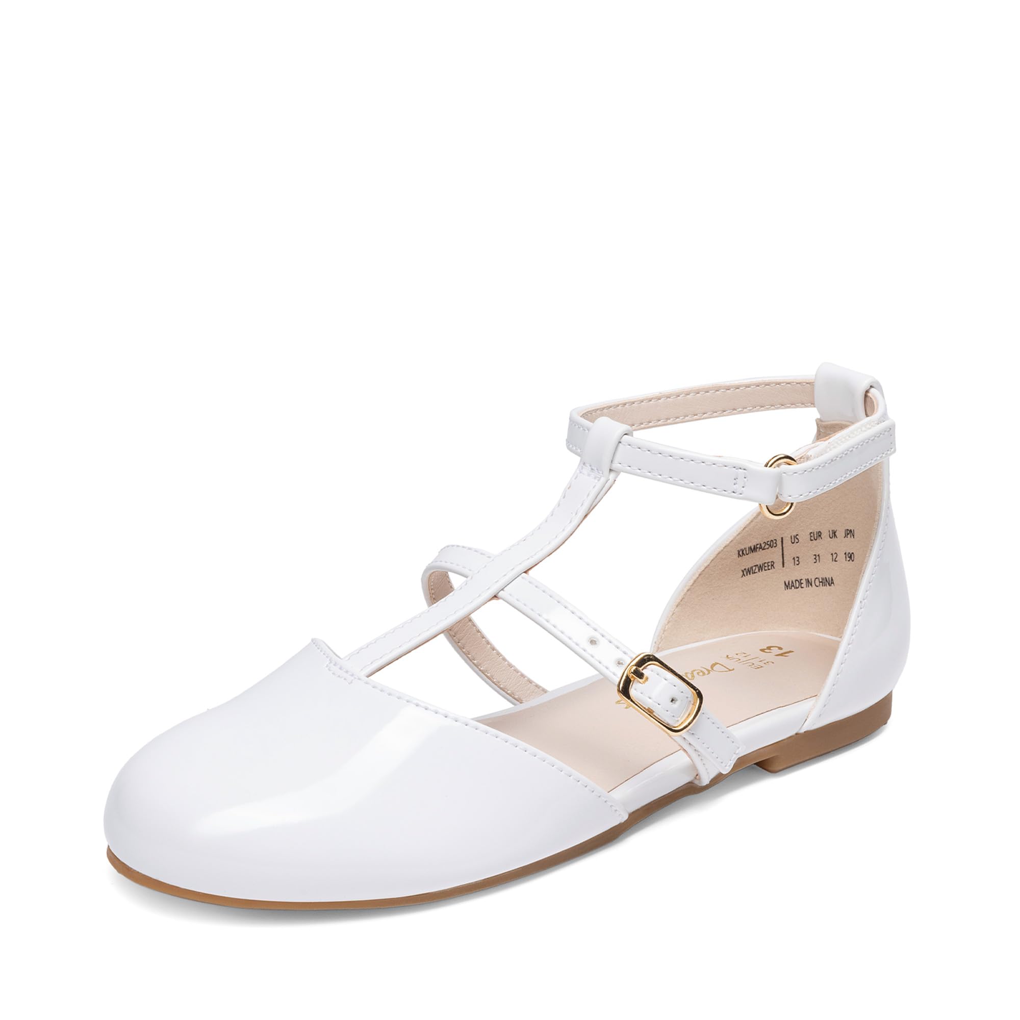 DREAM PAIRS Girls Dress Shoes Mary Jane Flats for Little Girls Party ...