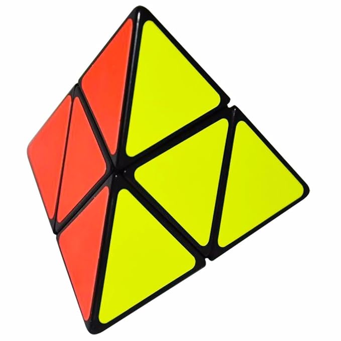 LSMY Pyraminx 2x2 Puzzle Cube Toy Black: Amazon.co.uk: Toys & Games