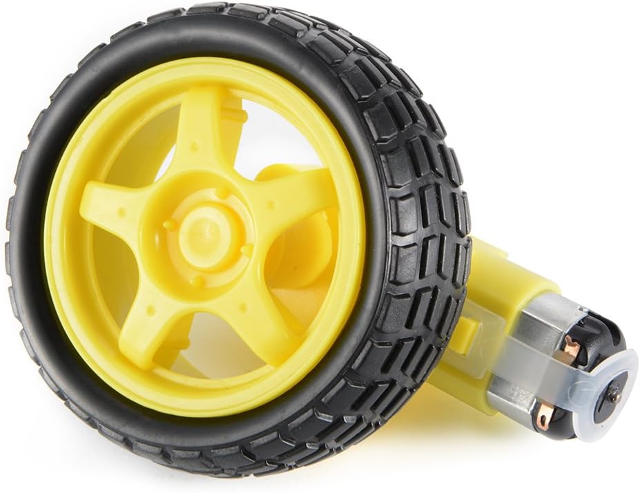 Smart Robot Car DC 3-6V Gear Tyre Wheel Motor Set