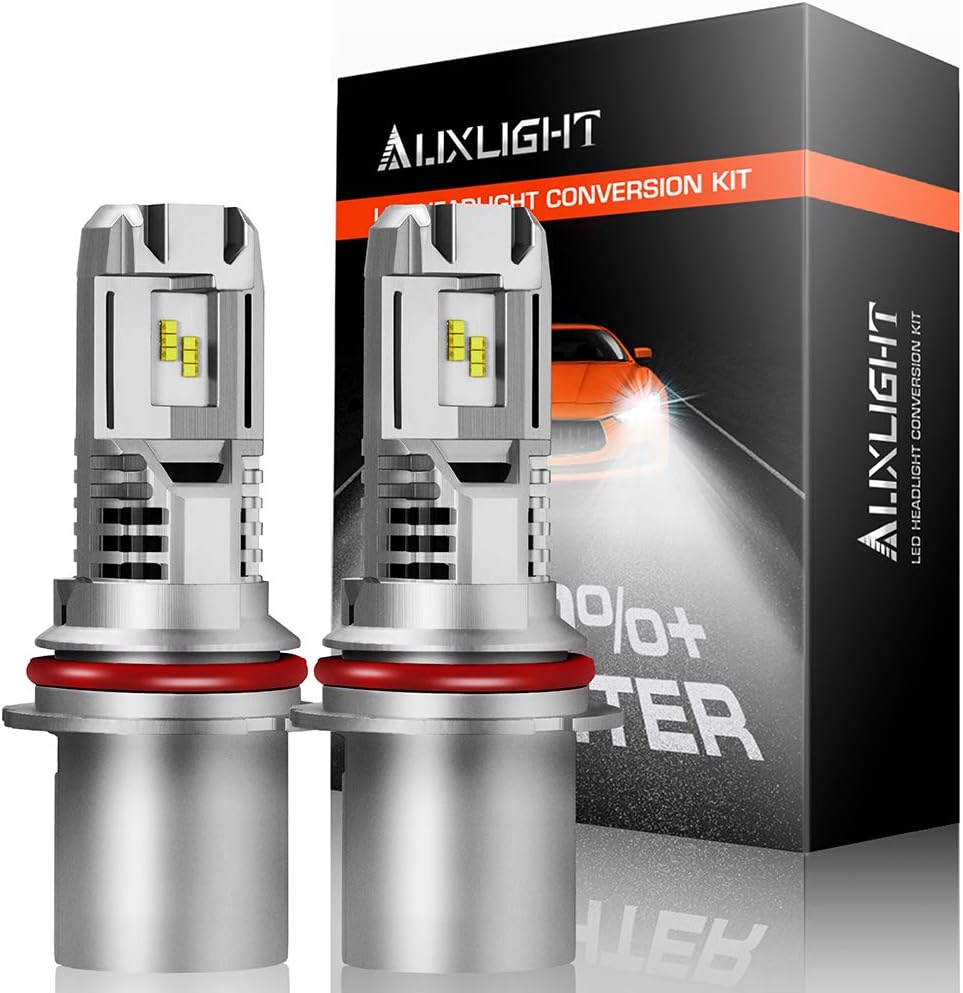 Amazon.com: AUXLIGHT 9004 HB1 High Low Dual Beam LED Headlight Bulbs, 12000LM Per Set 6500K ...