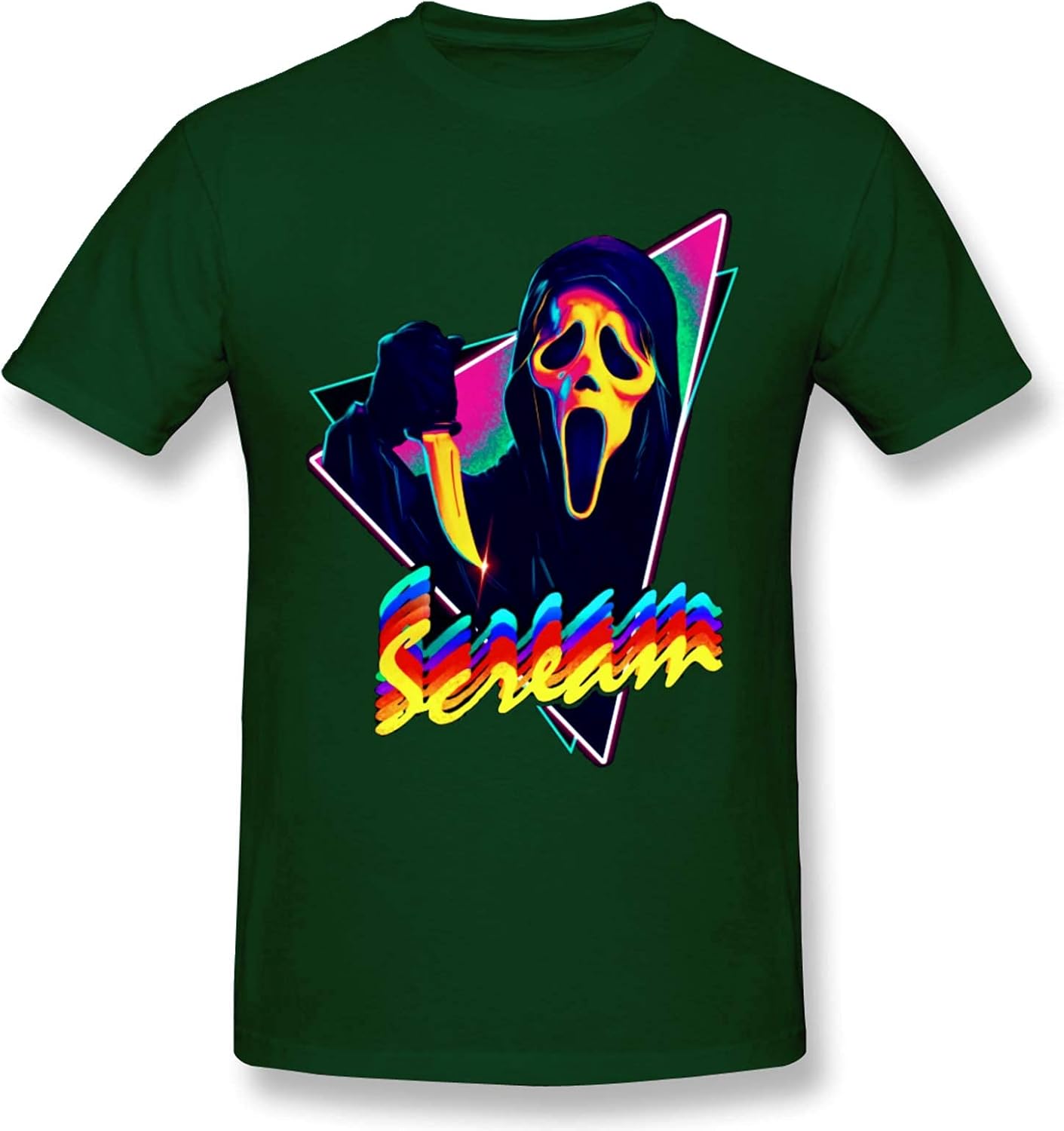 Scream Horror Movie Men's&Youth's Fashion Cotton Short Sleeve t-Shirt ...