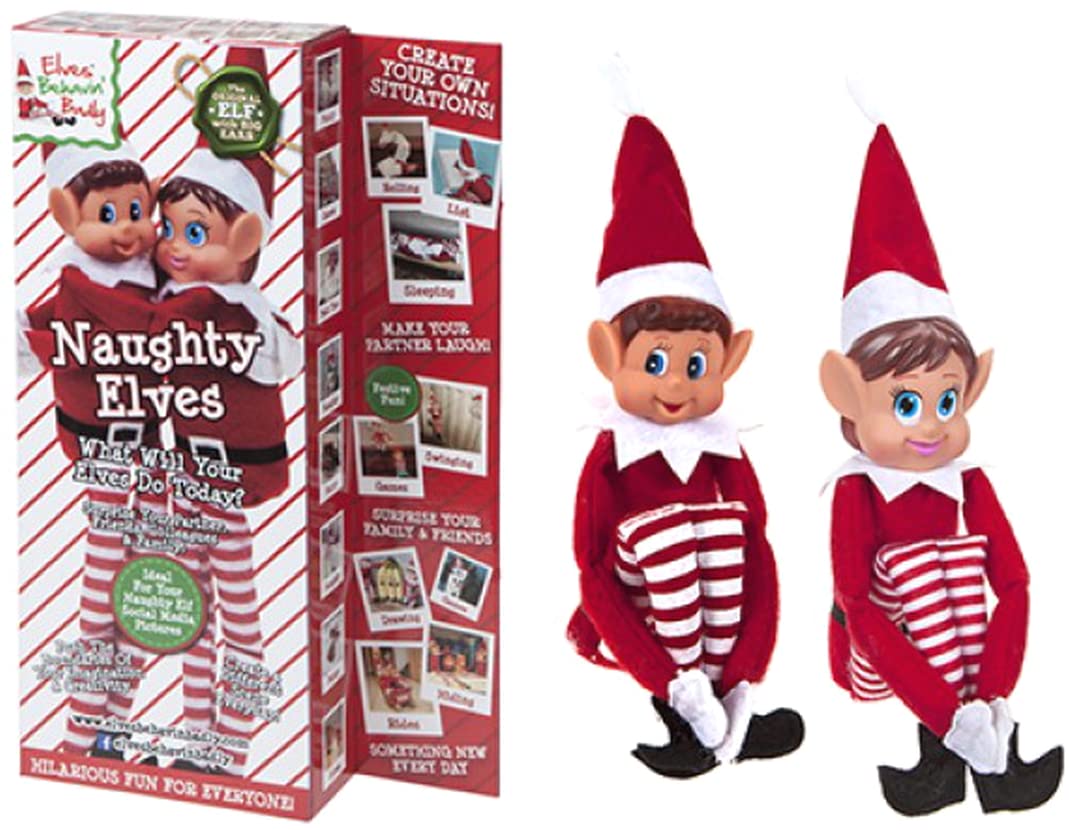 Mua 12" Vinyl Faced Naughty Elf Doll (1 Naughty Elves - 1 Boy & 1 Girl) trên Amazon Mỹ chính ...