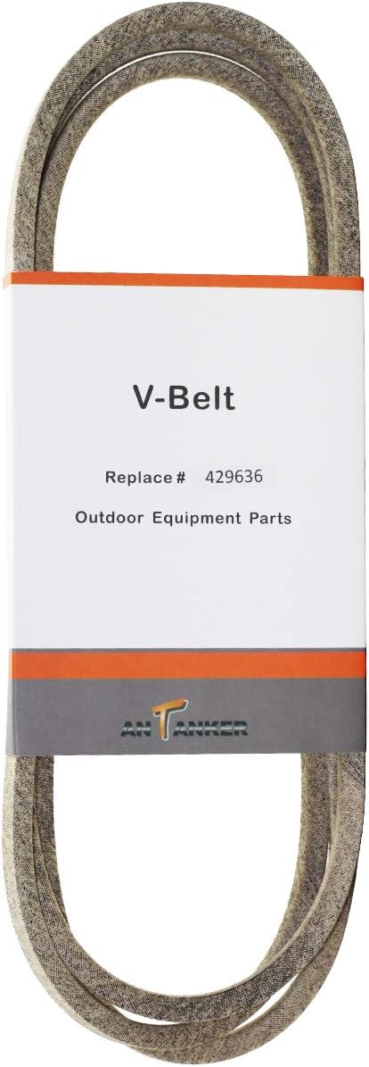 Amazon.com : Antanker 429636 Deck Belt Replacement Craftsman Poulan ...