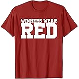 Amazon.com: Winners Wear Red Team Spirit Game Competition Color War T ...