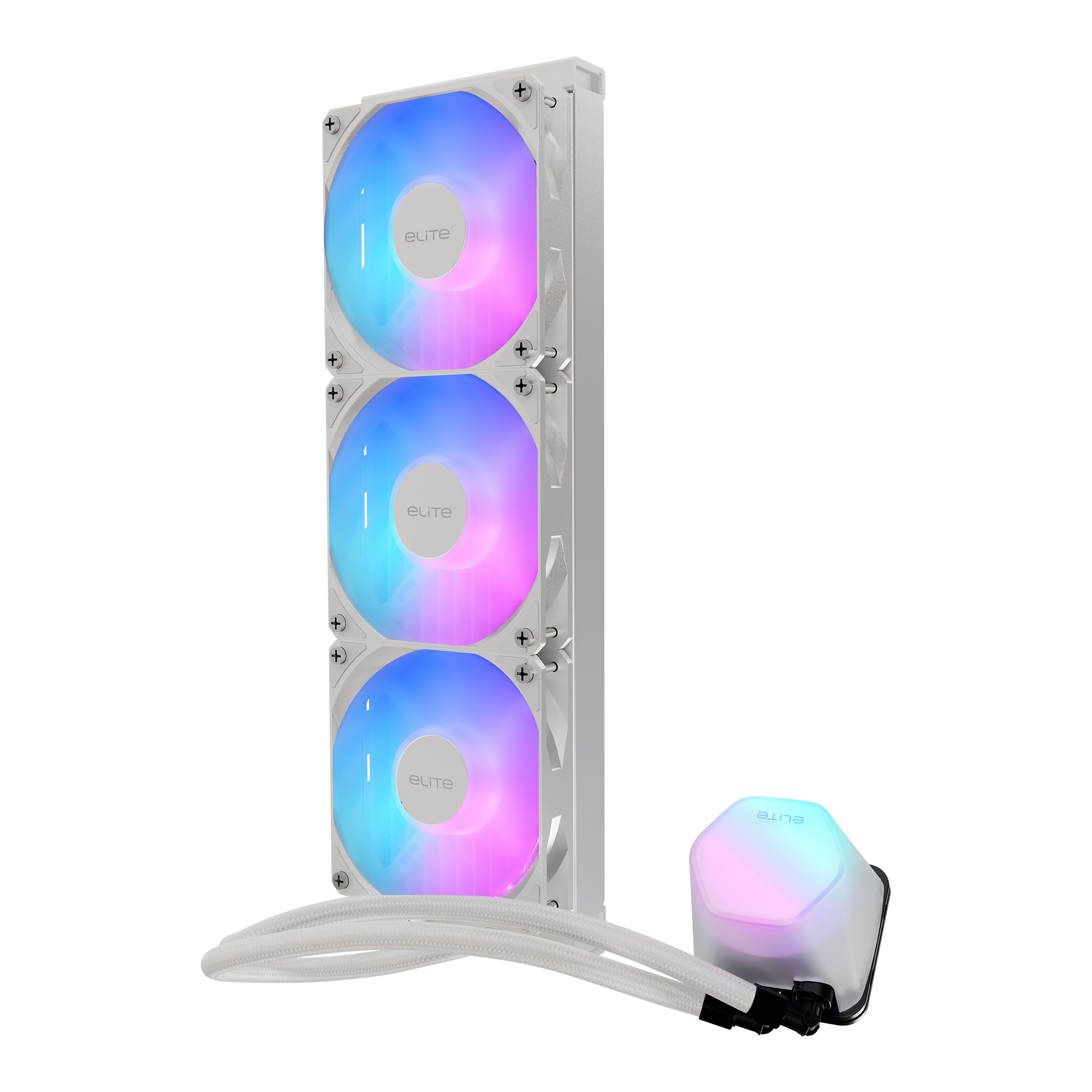 Mua Design by Cooler Master 360 Elite Liquid White AIO CPU Liquid ...