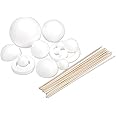 Amazon.com: Smoothfoam Styrofoam Solar System Kit for Modeling, White ...