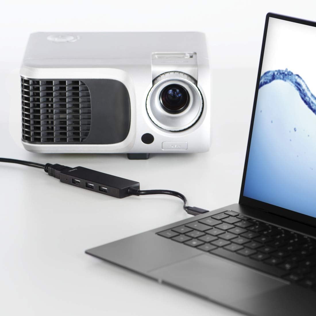 Hama | USB-Type-C Hub 1: 3, USB-A 2.0 HDMI | Bus Powered Multi USB Port ...