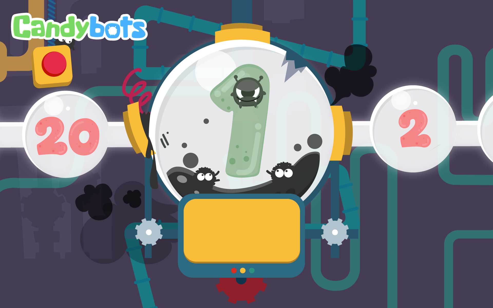 CandyBots Numbers 123 Counting ⭐ Learn 1 to 100:Amazon.co.uk:Appstore ...