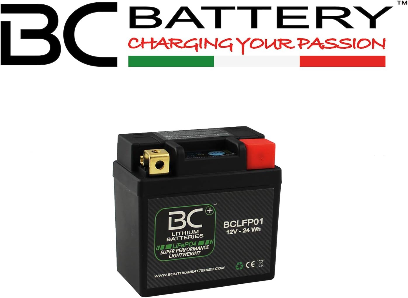BC Lithium Batteries BCLFP01 LiFePO4 Motorcycle Lithium Battery – BigaMart